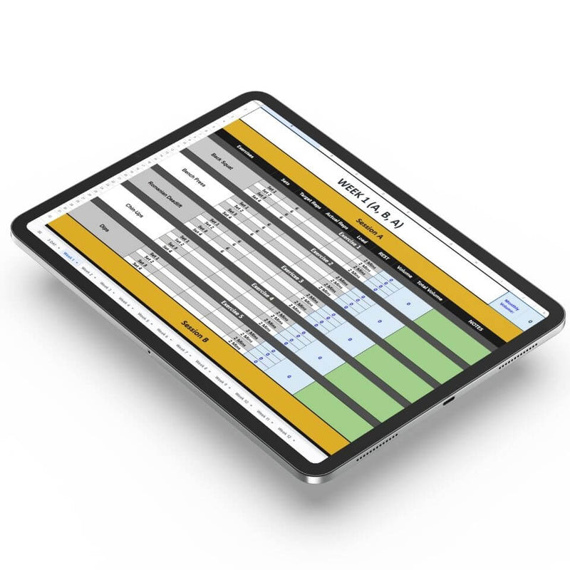 SFS Foundations Training Program (3 & 4 Day Splits x 12 Weeks) - SET ...